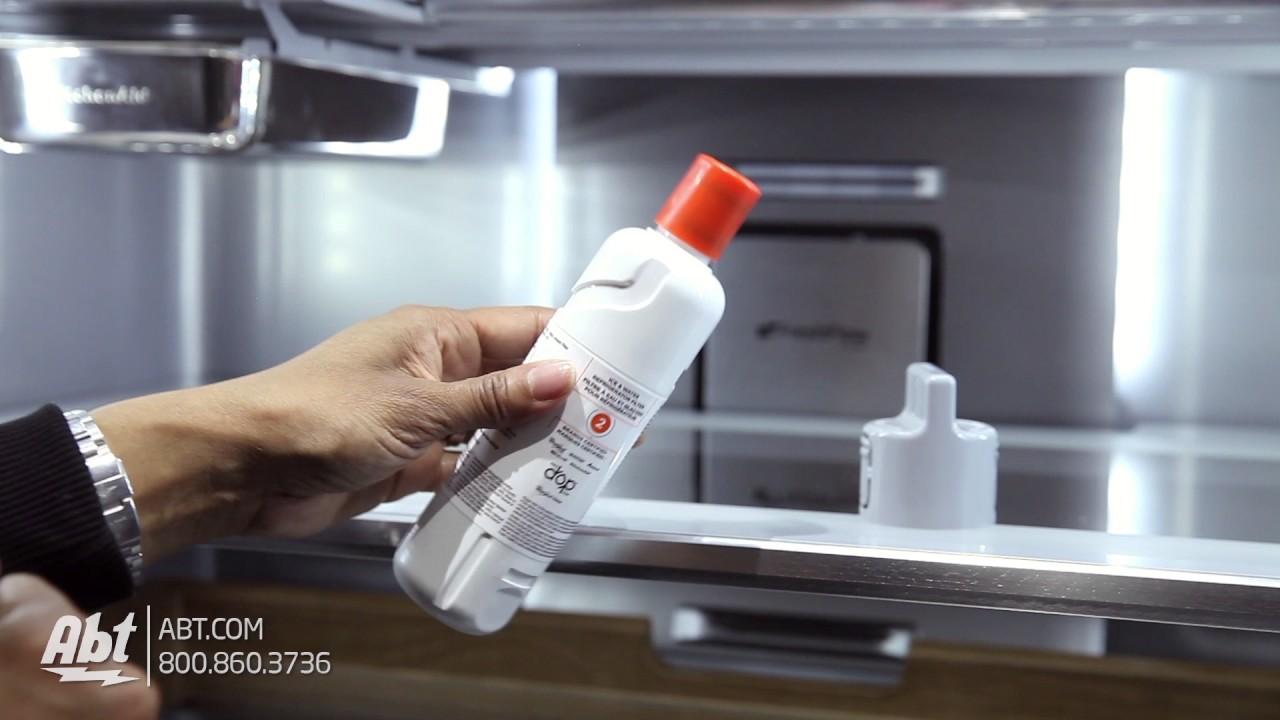 How To Replace a Filter In Your Kitchenaid French Door - KRFC704FBS