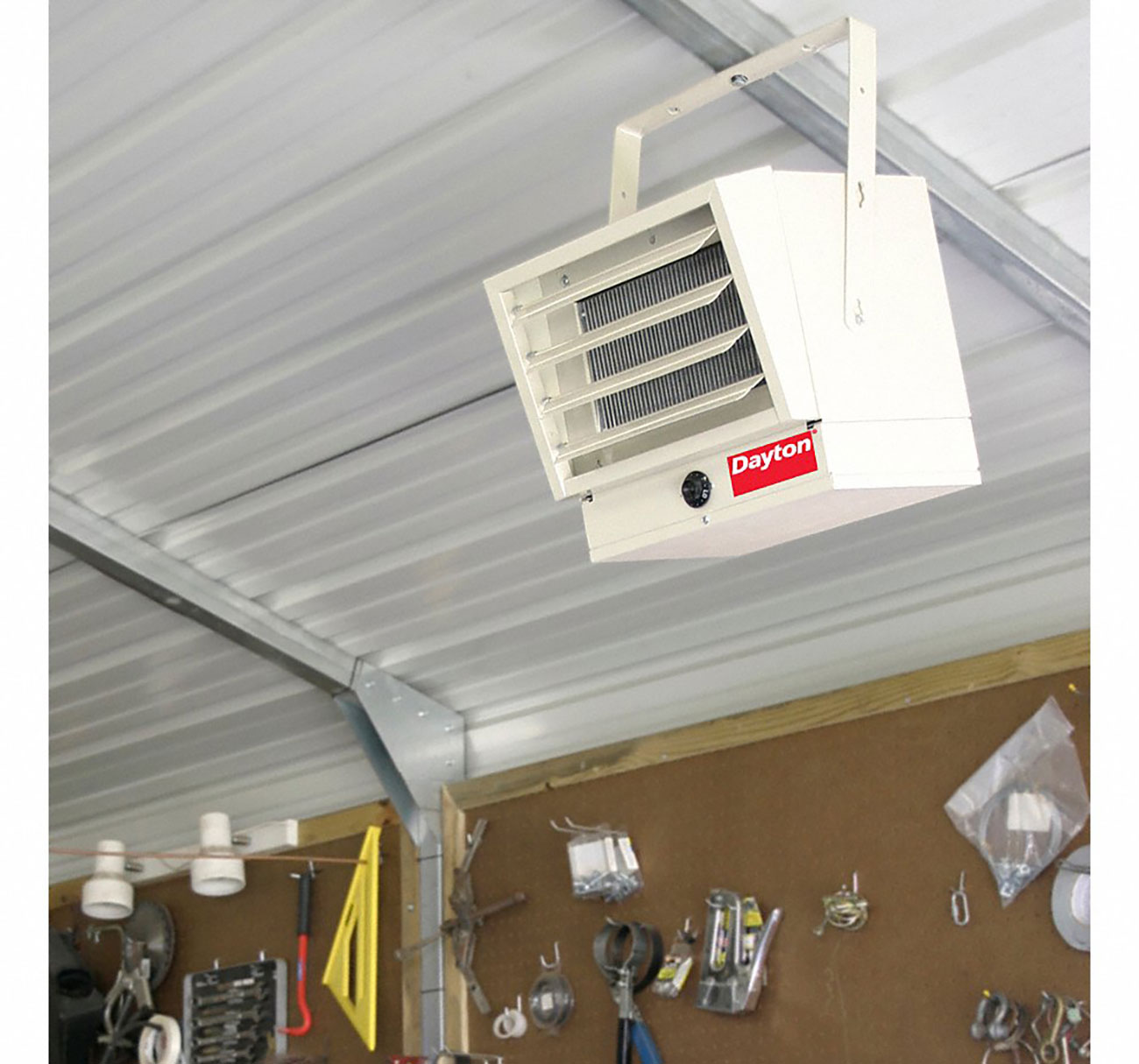 Dayton Suspended Electric Wall & Ceiling Unit Heater - 3UG73 | Abt