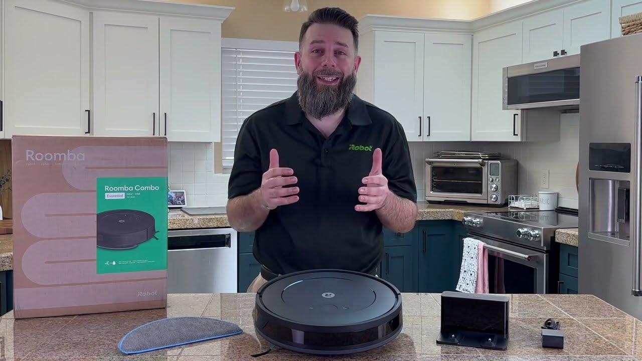 Unboxing and Getting Started | Roomba Combo® Essential robot