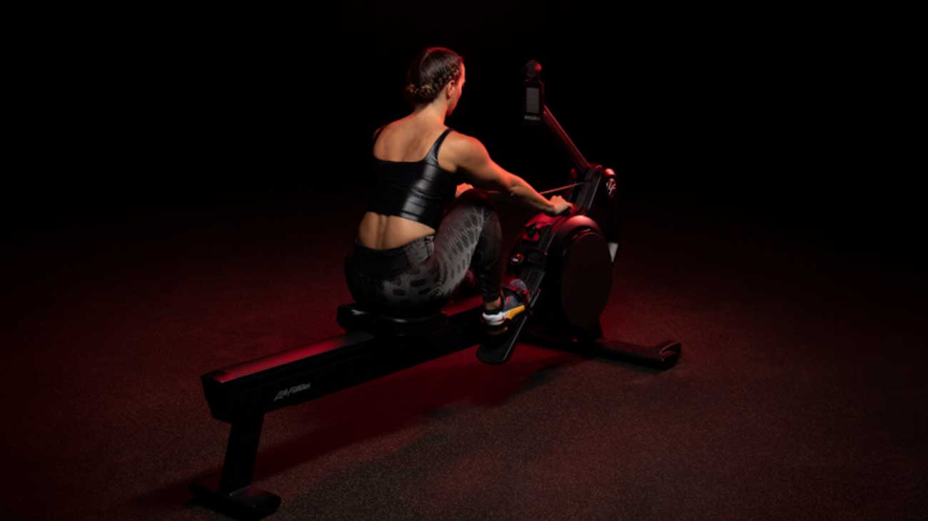 Life Fitness Heat Row Rower - PRFROWLCD01 | Abt