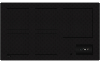 Wolf CI36560C/B Contemporary 36" Induction Cooktop | Abt