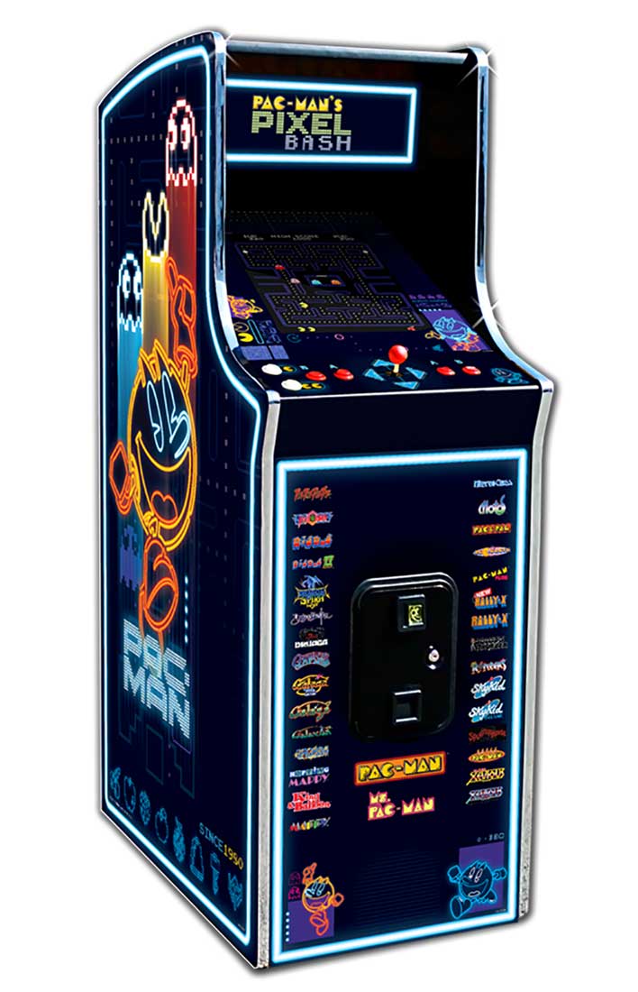Namco Pac-Man Pixel Bash Neon Arcade Machine - AGNPBN | ABt