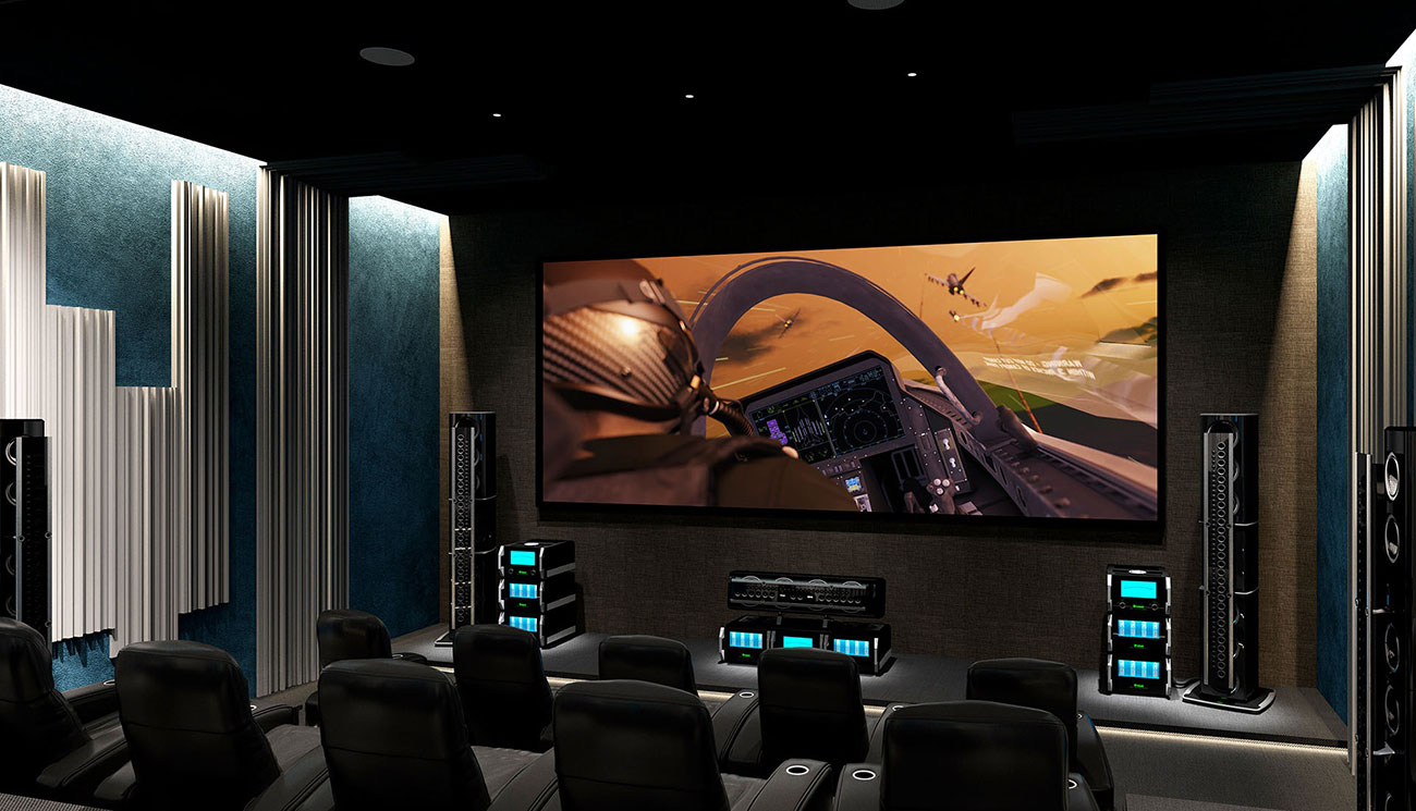 The Ultimate Home Theater with McIntosh Audio Equipment