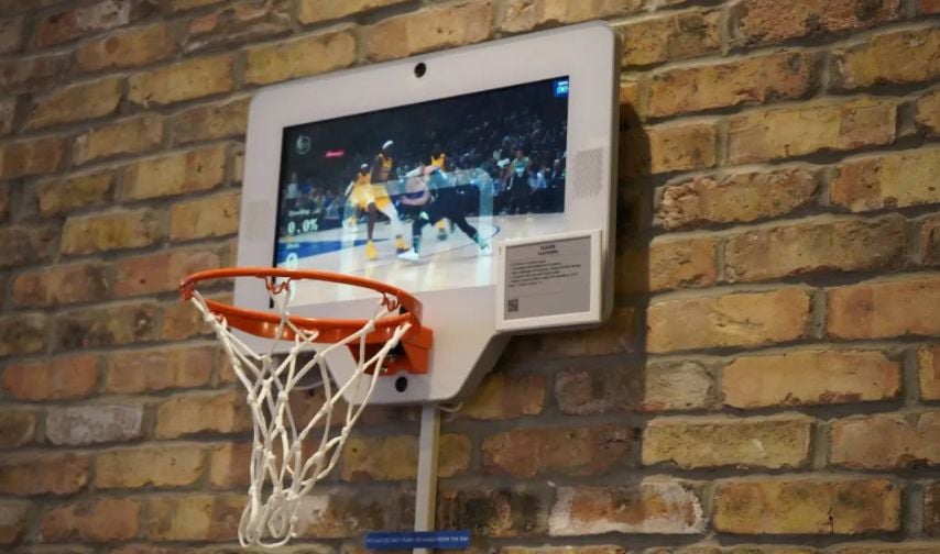New And Now: Huupe Mini Smart Basketball Hoop | Abt