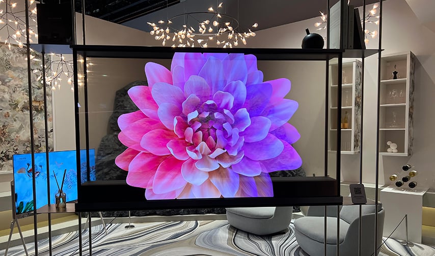 CES 2024: The LG Signature OLED T Transparent TV | Abt