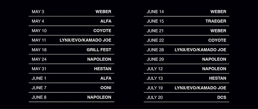 Abt's Grill Demos are Back for Summer 2025 | Abt