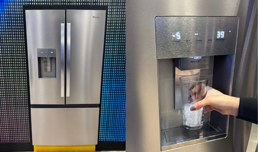 KBIS 2026: Whirlpool Refrigerator with Nugget Ice Dispenser