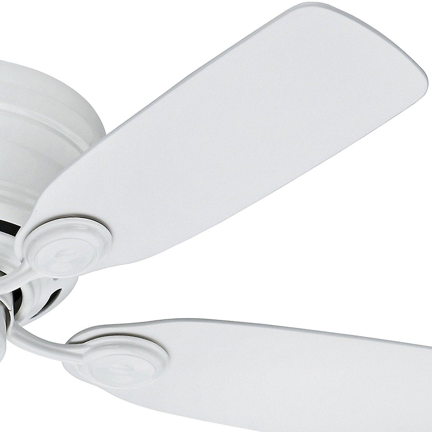 Hunter 42" Low Profile IV Snow White Ceiling Fan - 51059