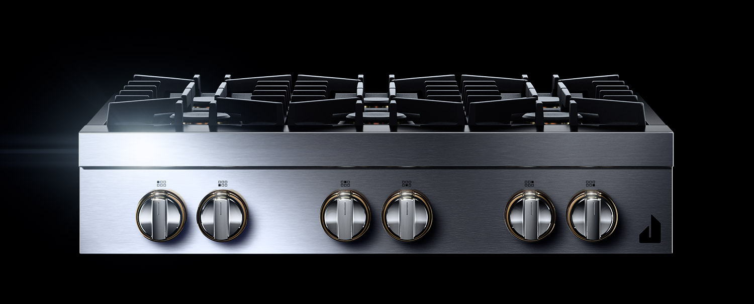 JennAir 36" Stainless Gas Rangetop JGCP436HL | Abt