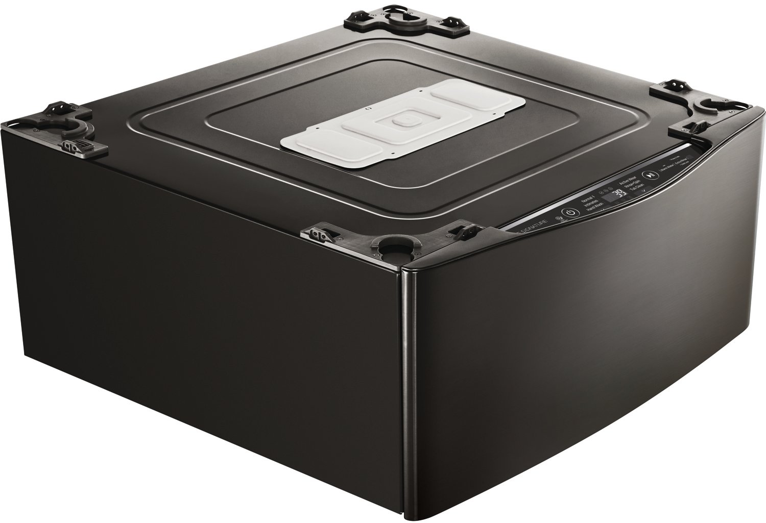 LG 1 Cu. Ft. Black Stainless Pedestal Washer WD205CK | Abt