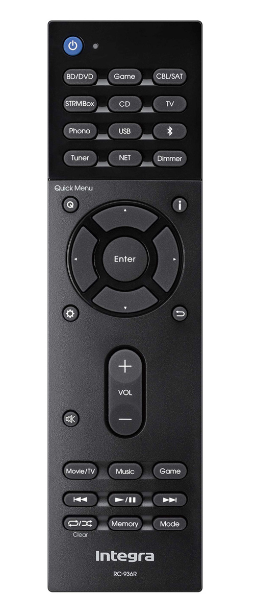 Integra Black 5.1 Channel Network A/V Receiver - DSX-3