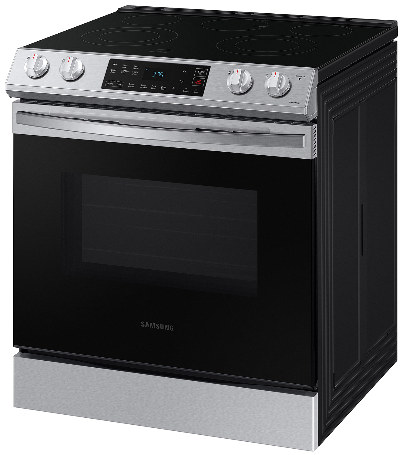 Samsung 6.3 Cu. Ft. Slide-In Electric Range NE63T8111SS