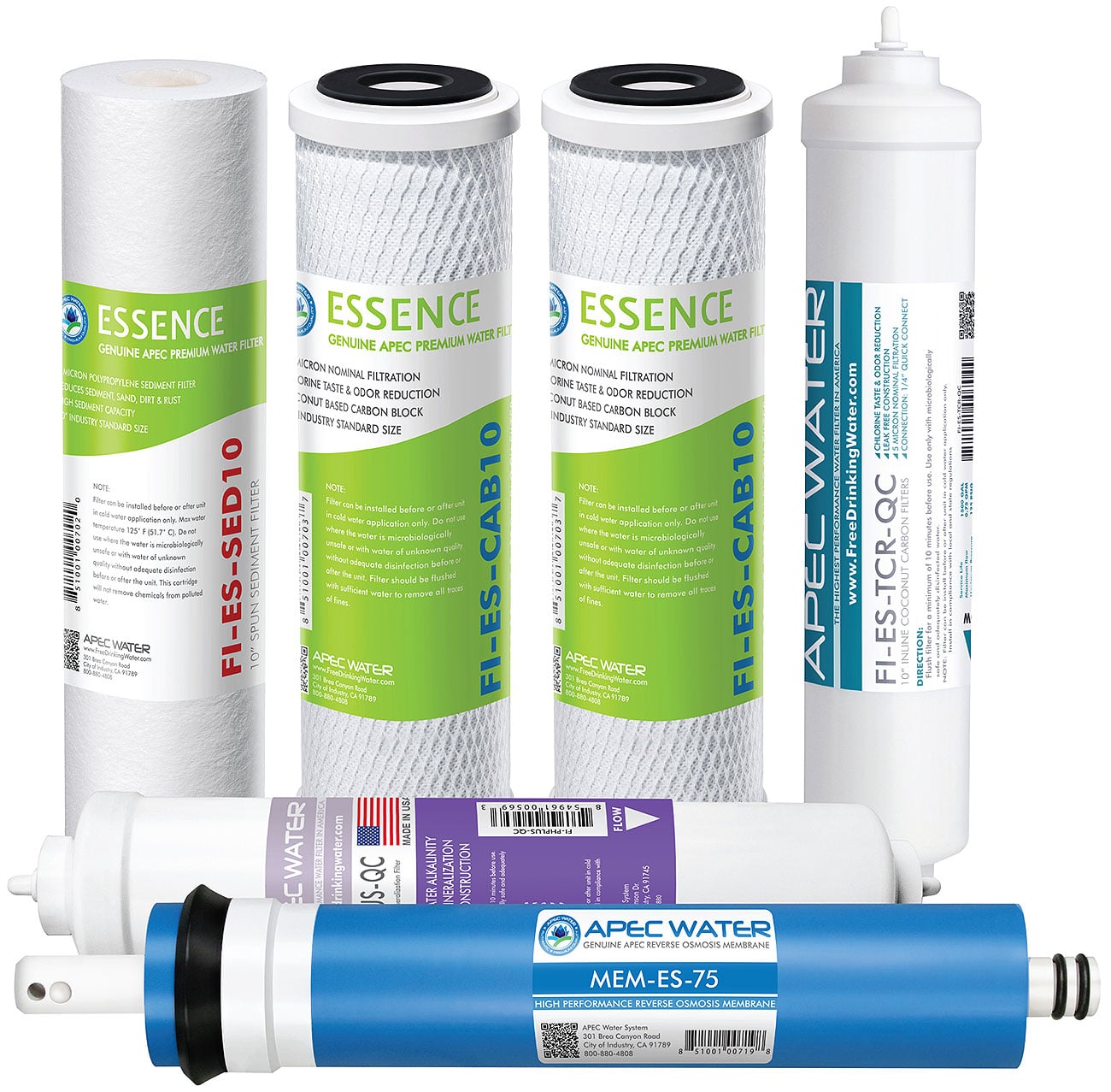 APEC Water Complete Filter Set FILTER-MAX-ESPH | Abt