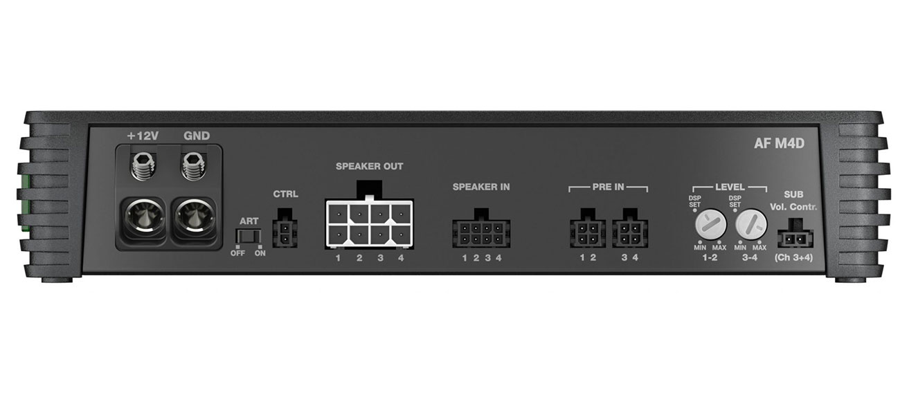 Audison Forza 1040W 4-Channel D-Class Amplifier AFM4D | Abt