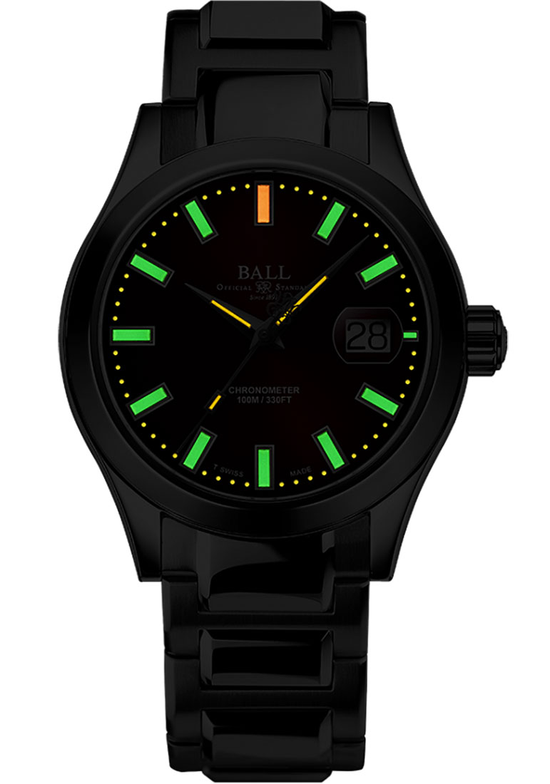 Ball Engineer III Marvelight Chronometer Red Dial Watch NM9026CS27CRD