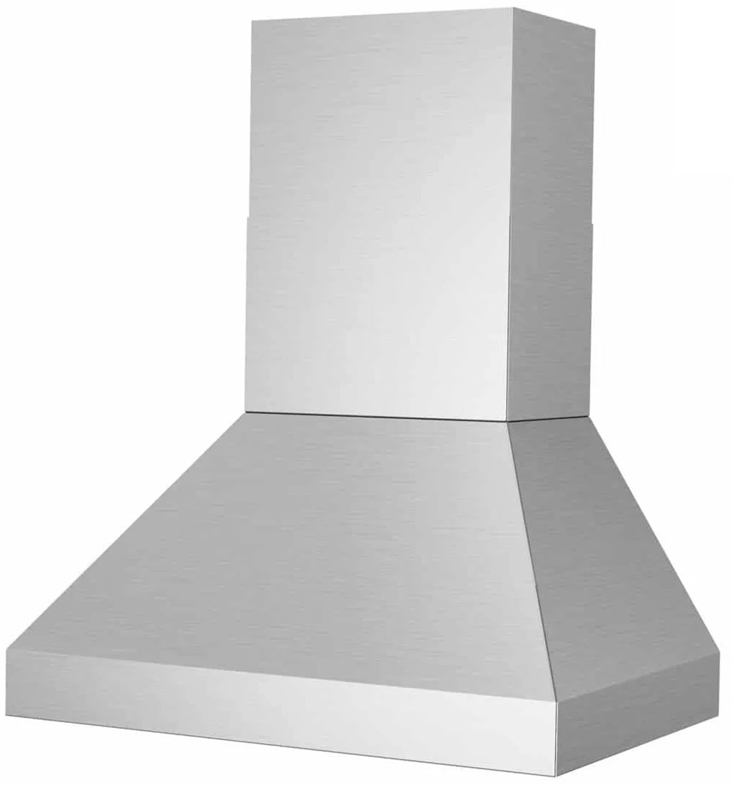 Bluestar 36" Stainless Pyramid Wall Hood PY036ML | Abt