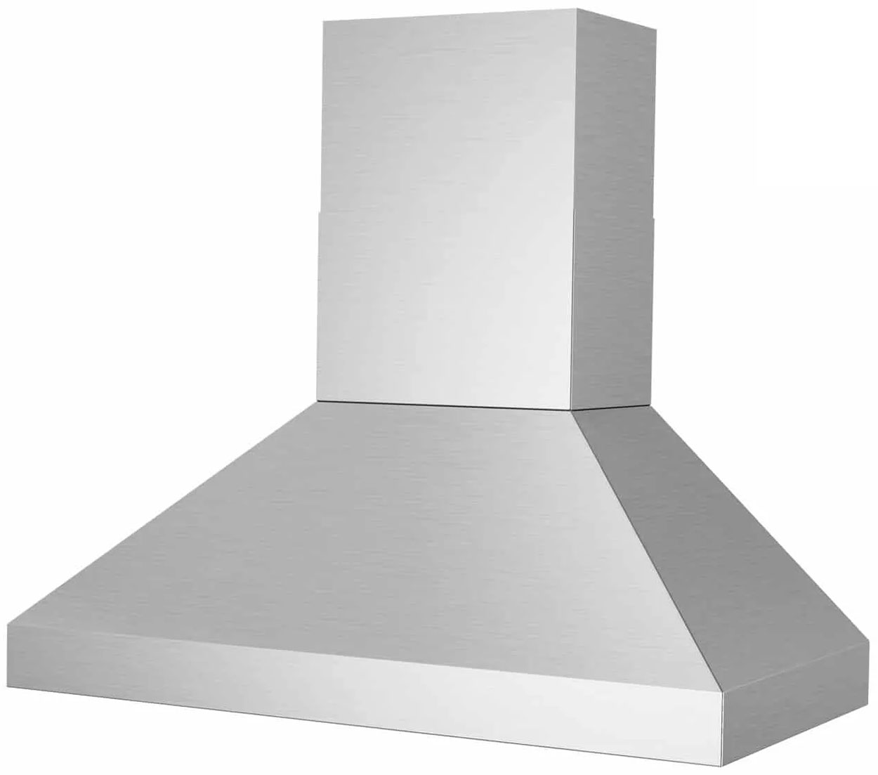 BlueStar 48" Stainless Steel Pyramid Style Wall Hood | Abt