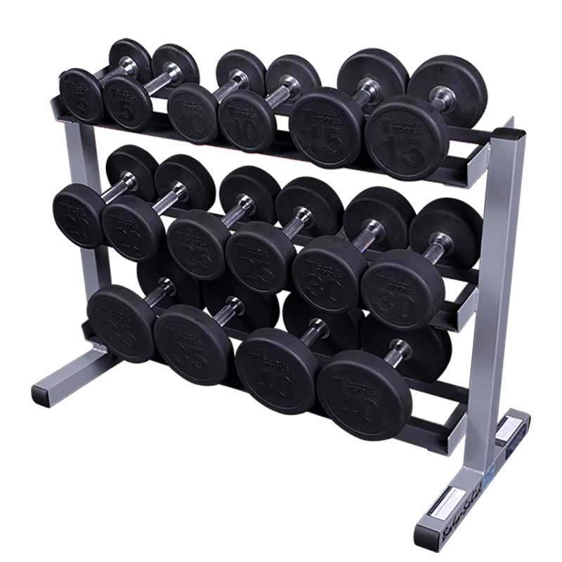 Body-Solid 40" 3-Tier Dumbbell Rack - GDR363 | Abt