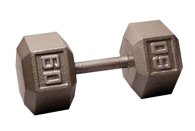Body-Solid 60 lb Hex Dumbbell (Each) - SDX60 | Abt