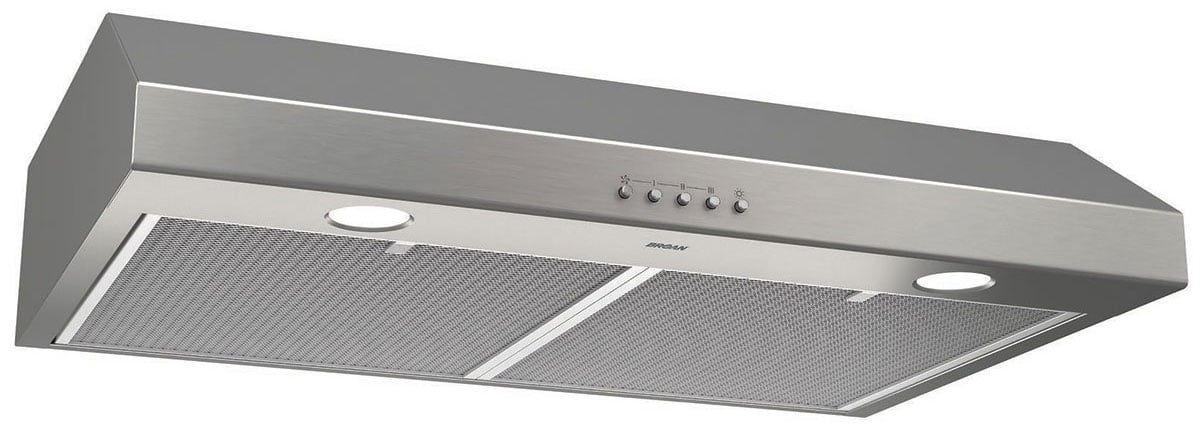 Broan 30" Stainless Under-Cabinet Hood BCSQ130SS | ABt