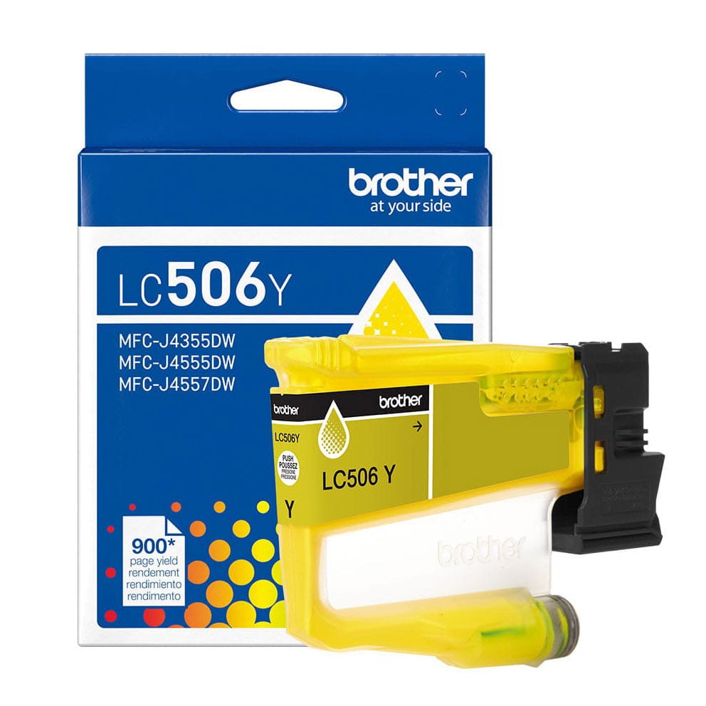 Brother Standard Yield Yellow Ink Cartridge - LC506YS