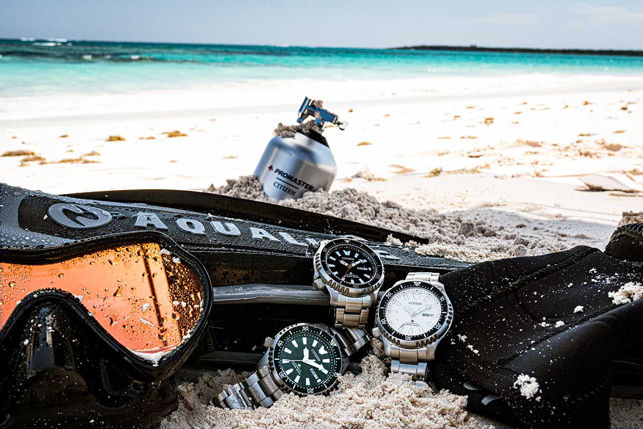 Citizen Promaster Dive Auto White Dial SS Bracelet Watch NY0150-51A