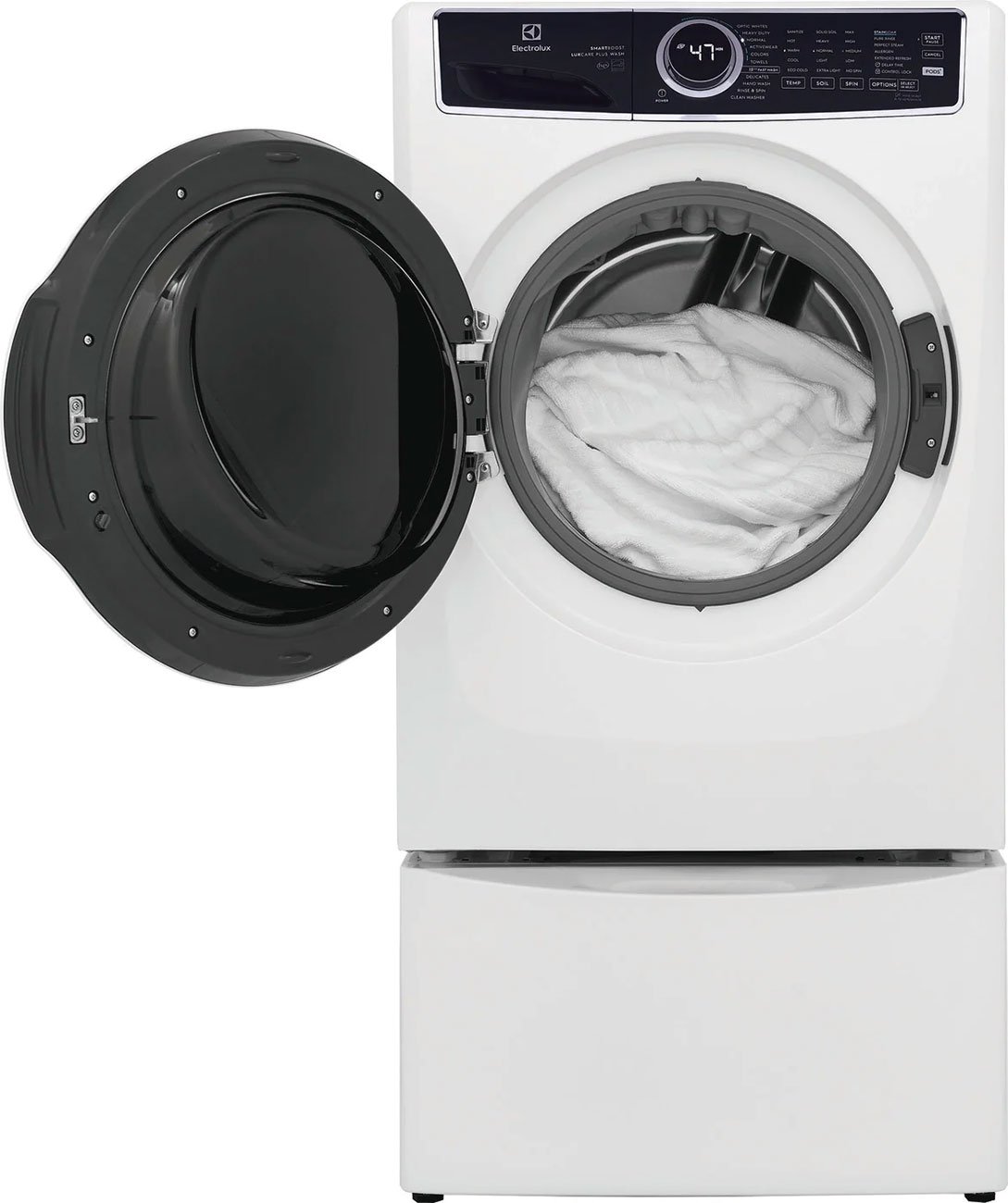 Electrolux ELFW7637AW 4.5 Cu. Ft. White Steam Washer | Abt