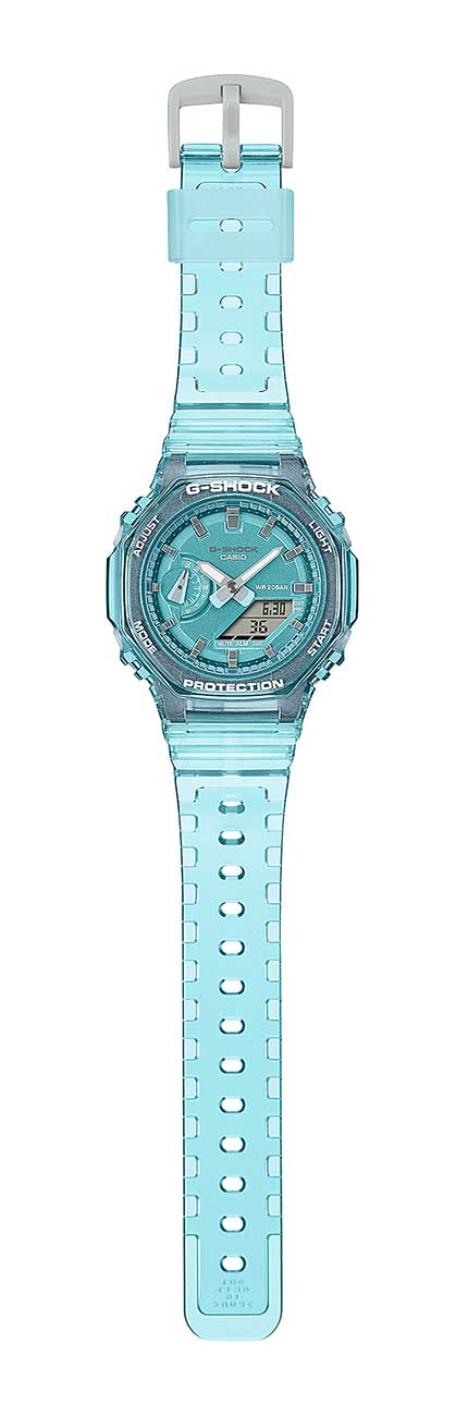 G-Shock Analog-Digital Blue Carbon Core Watch GMAS2100SK2A