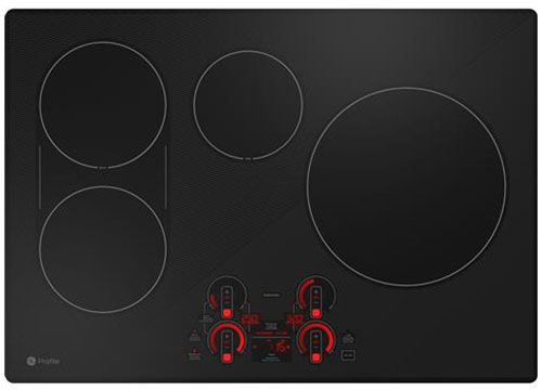 GE Profile 30" Black Induction Cooktop PHP9030DTBB | Abt