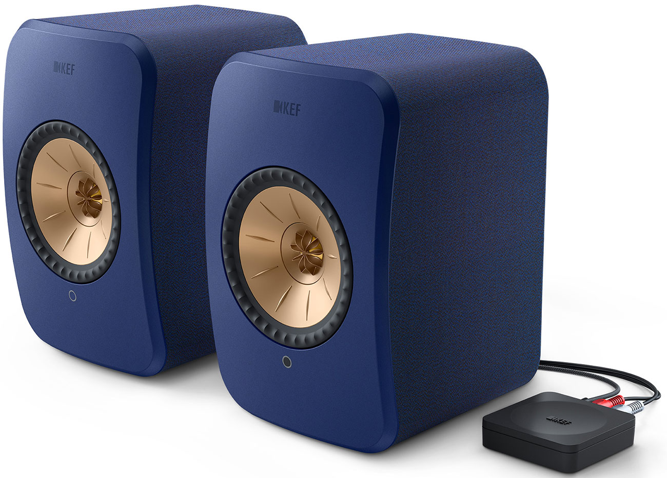 KEF LSX II Cobalt Blue Wireless Bookshelf Speakers LSXIIBU