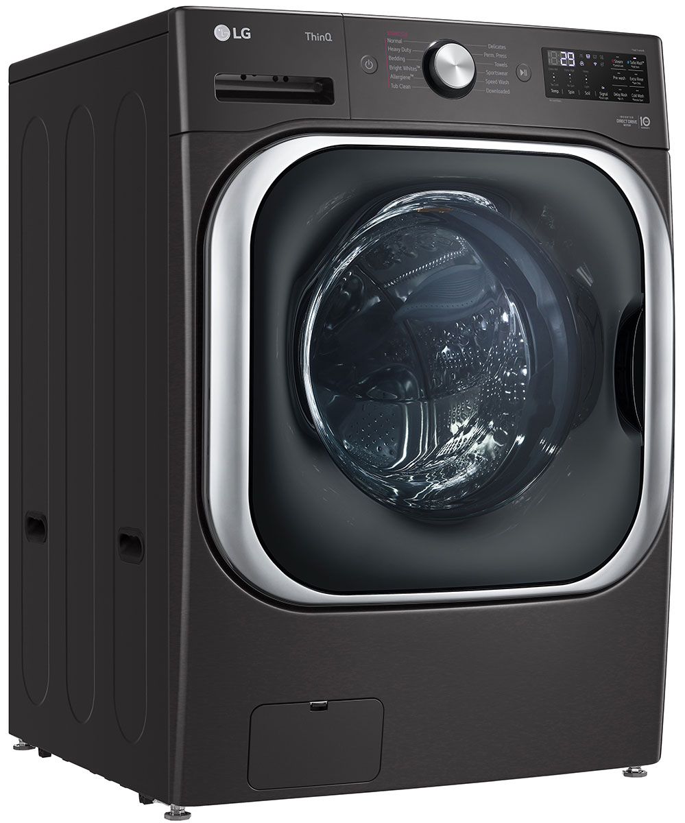 LG WM8900HBA Front Load Washer In Black With TurboWash | Abt