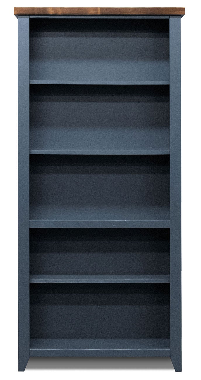 Legends Furniture Nantucket Blue Denim Bookcase NT6672.BWK