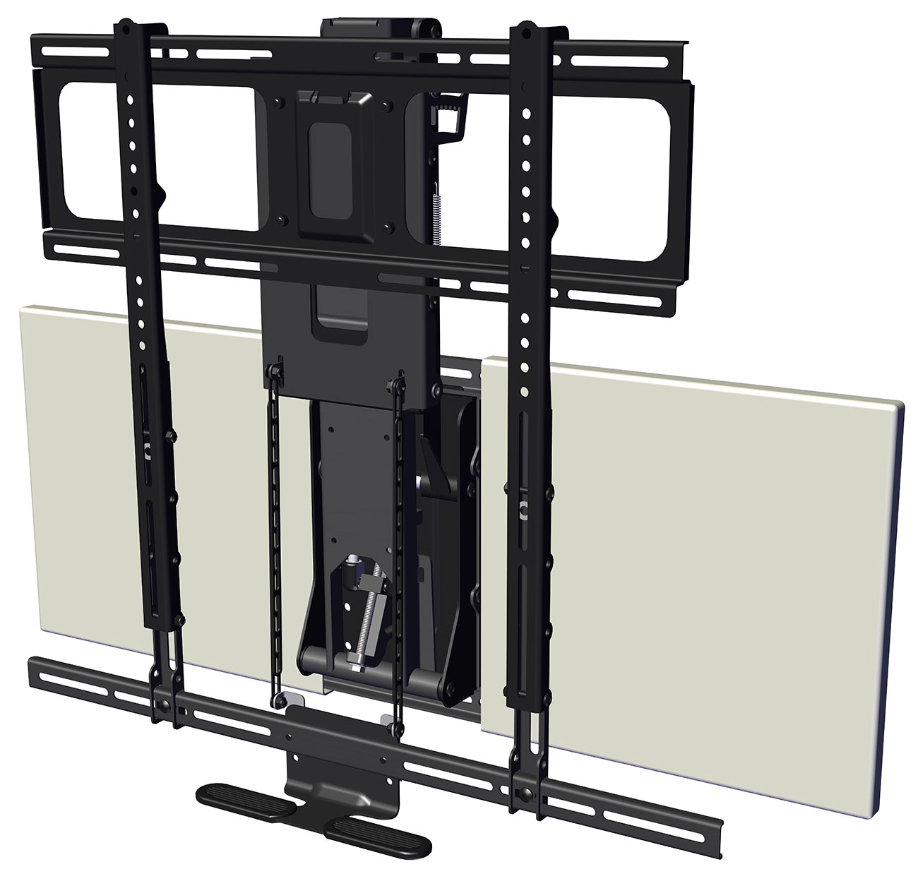 MantelMount Black MM720 Pro Series Pull Down TV Mount MM720