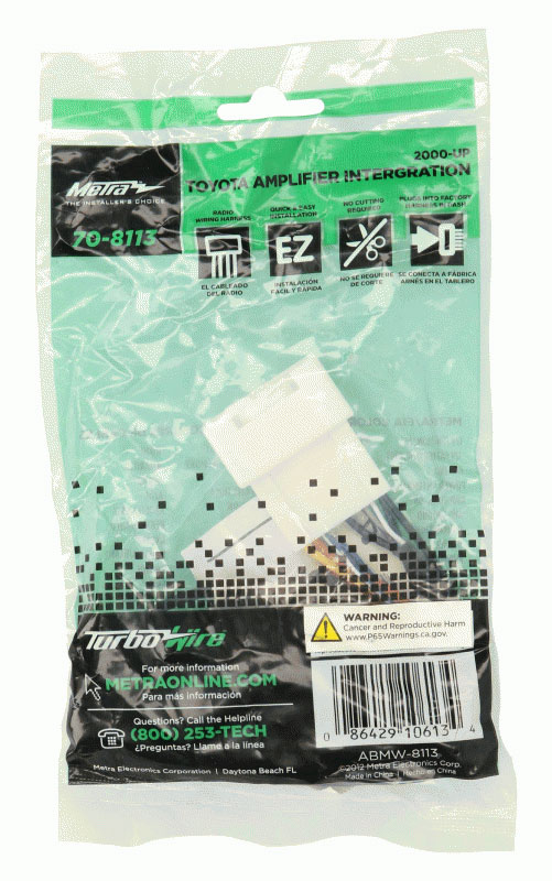 Metra Amplifier Integration Harness - 70-8113 - Abt