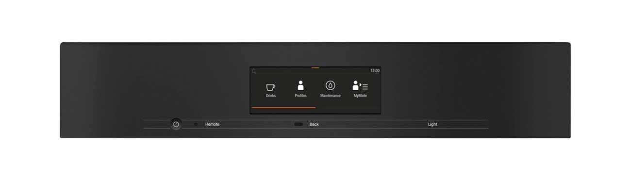 Miele CVA 7840 Black Built-In Coffee System - CVA7840SS | Abt