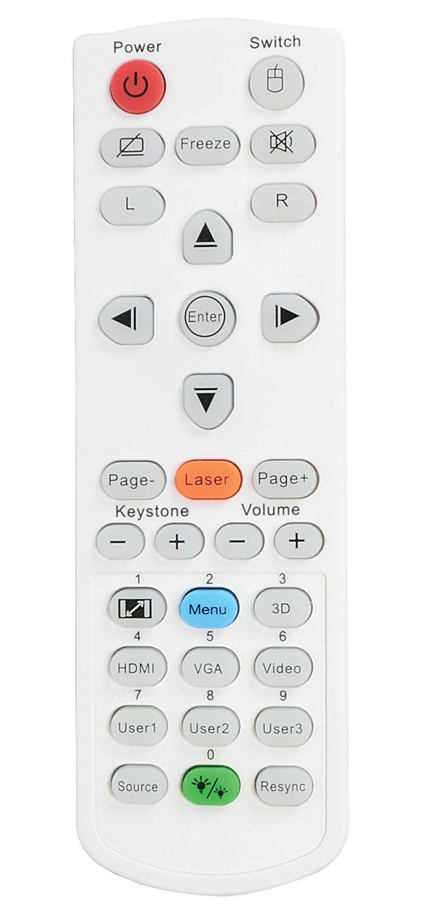 Optoma 1080P FHD High Resolution Versatile Projector EH412X