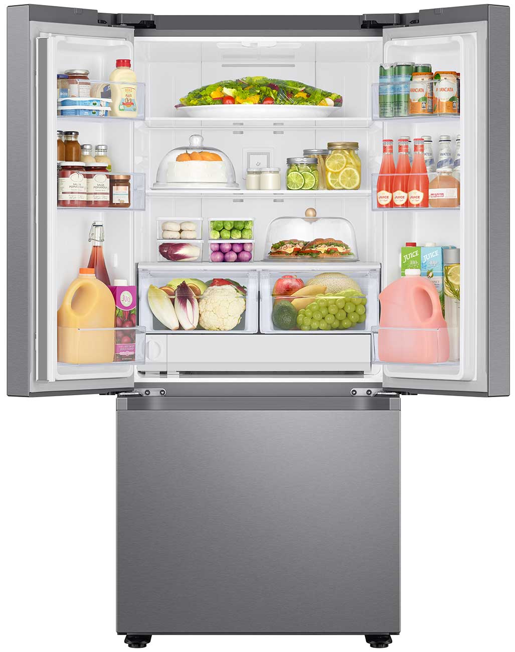 Samsung RF22A4121SR/AA French Door Refrigerator, Stainless Steel | Abt