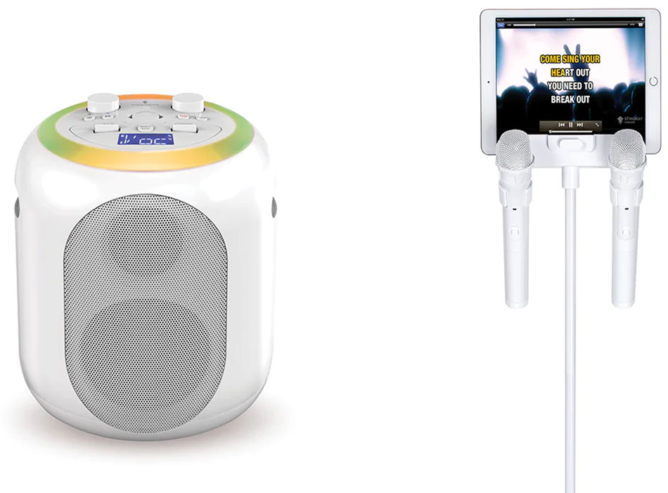 Singing Machine Home Stage Portable Karaoke Speaker ISM2040