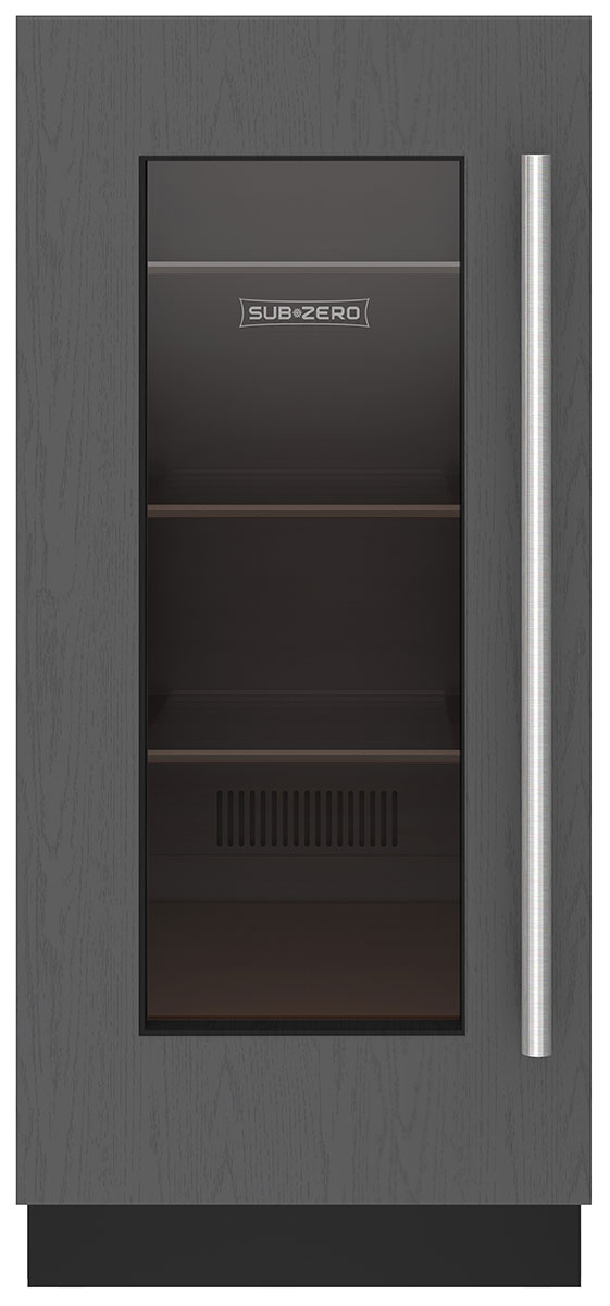 Sub-Zero Refrigerators - Designer Beverage Center Left Hinge Glass Door ...