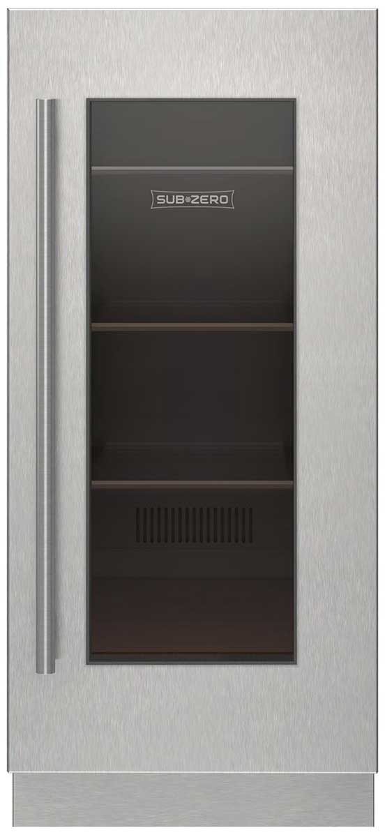 Sub-Zero Refrigerators - Right Hinge Door Panel Stainless Frame - 9029165