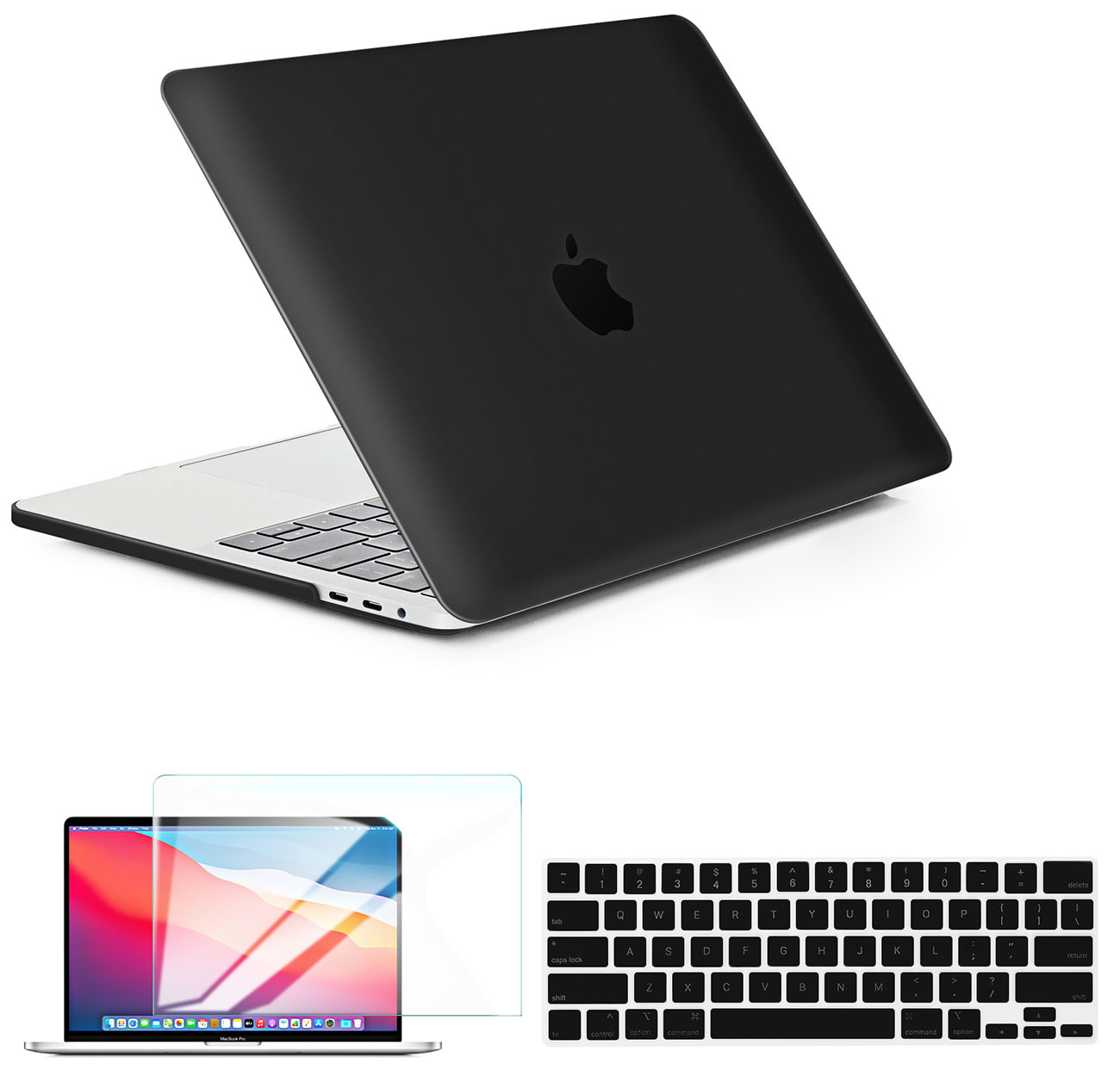 Techprotectus Matte Black Hardshell Case - RTP-BK-K-MP14M1