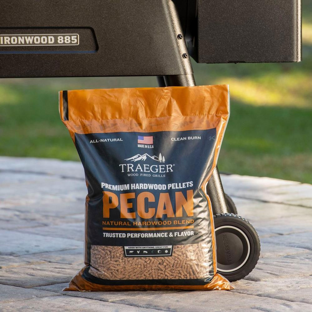 Traeger 20Lb Pecan BBQ Hardwood Pellets - PEL314