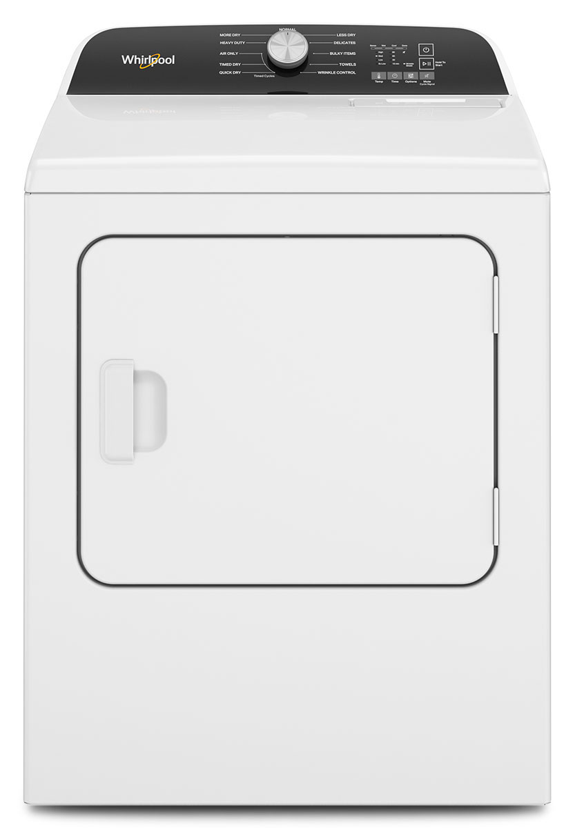 Whirlpool 7 Cu. Ft. White Electric Dryer WED500CMW | Abt