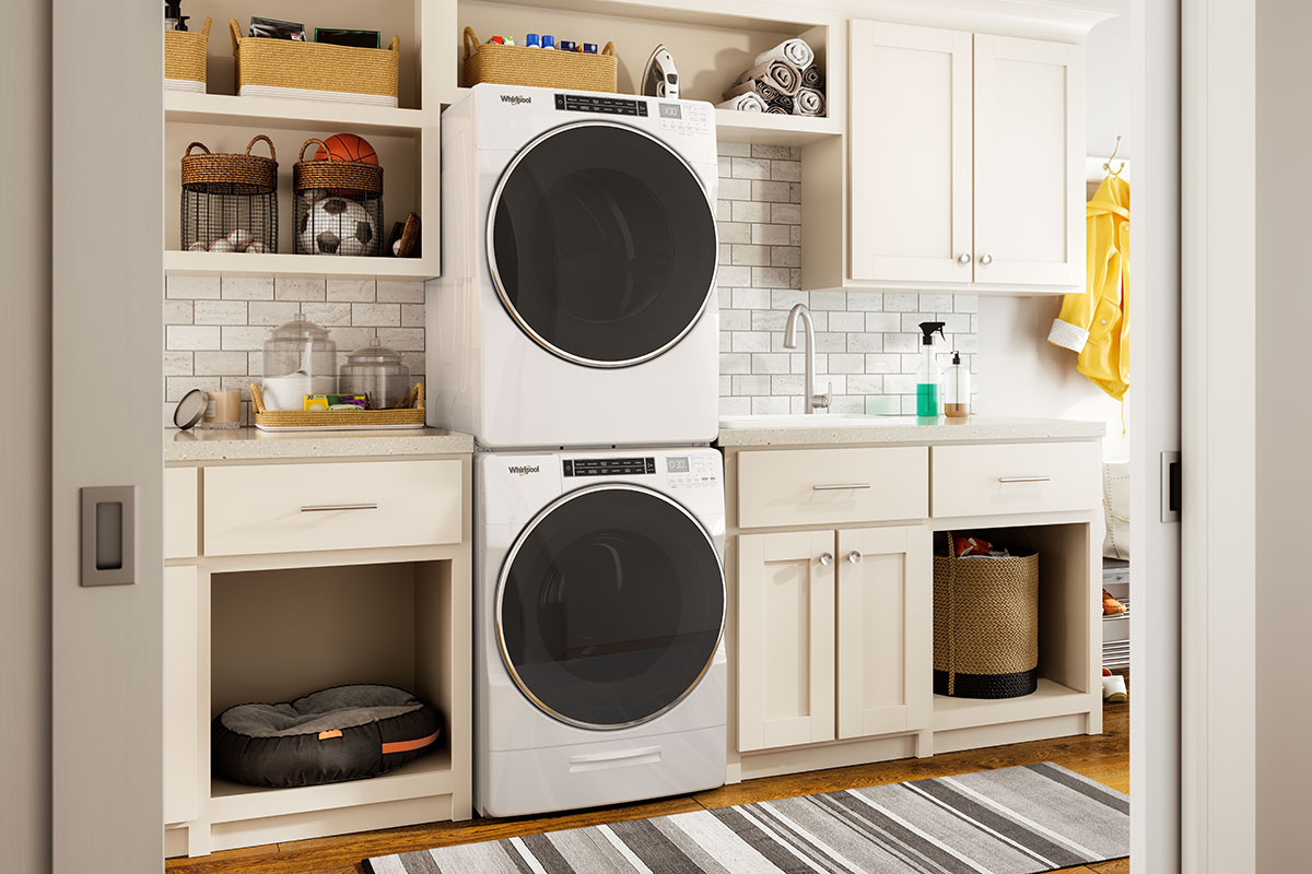 Whirlpool 7.4 Cu. Ft. White Electric Dryer WED8620HW | Abt