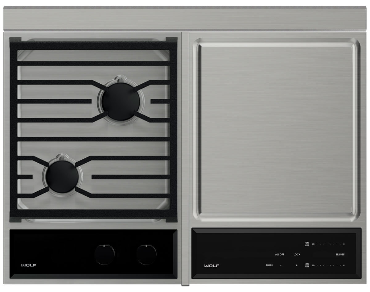 Wolf Stainless Cooktop/Module Filler Strip 827132