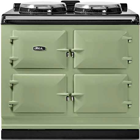 AGA R7 100 Classic Cast Iron Electric Range 39-Inch In Olivine - AR7339OLI