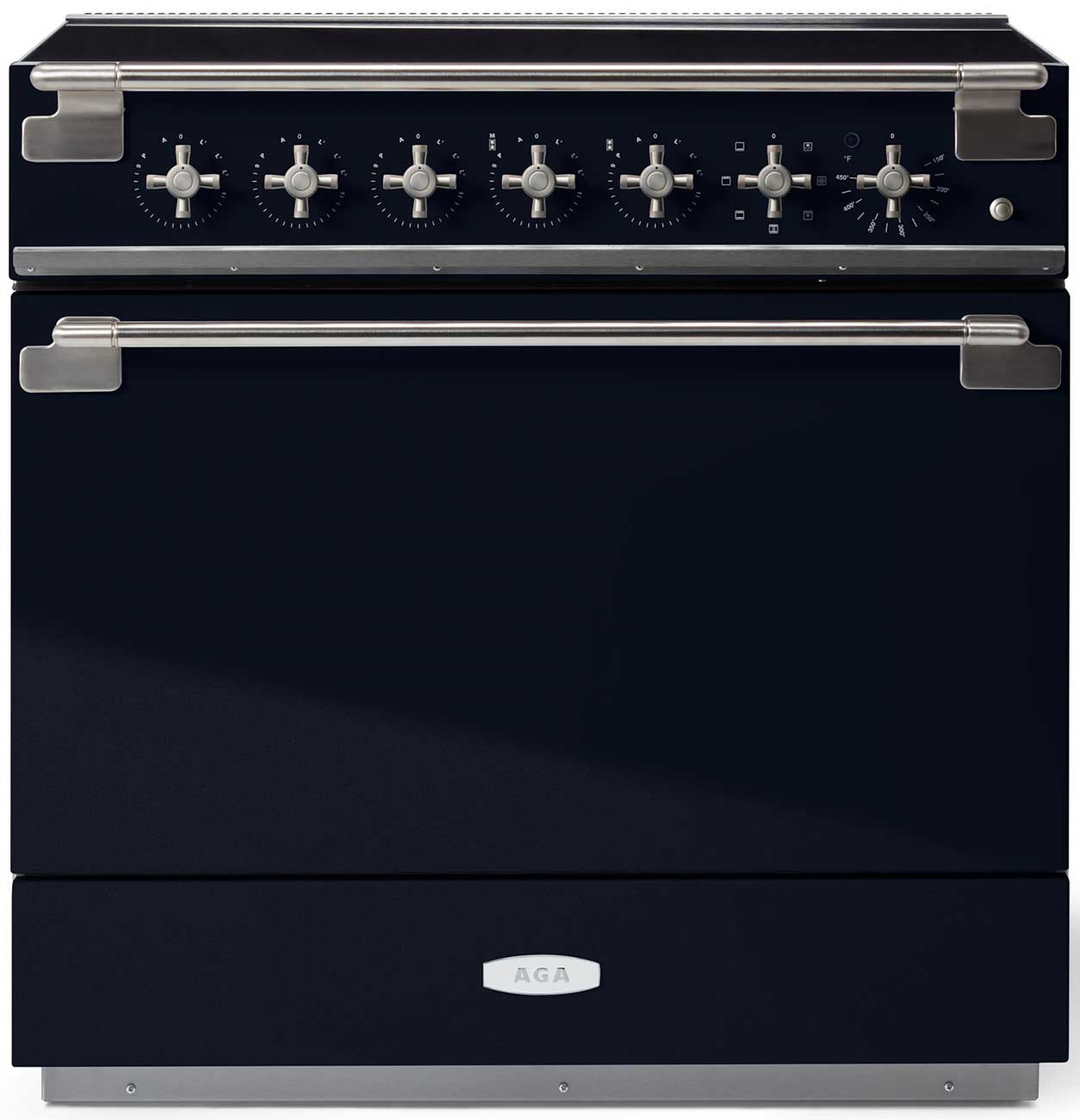 AGA Elise Induction Range 36-Inch in Gloss Black - AEL361INBLK | Abt