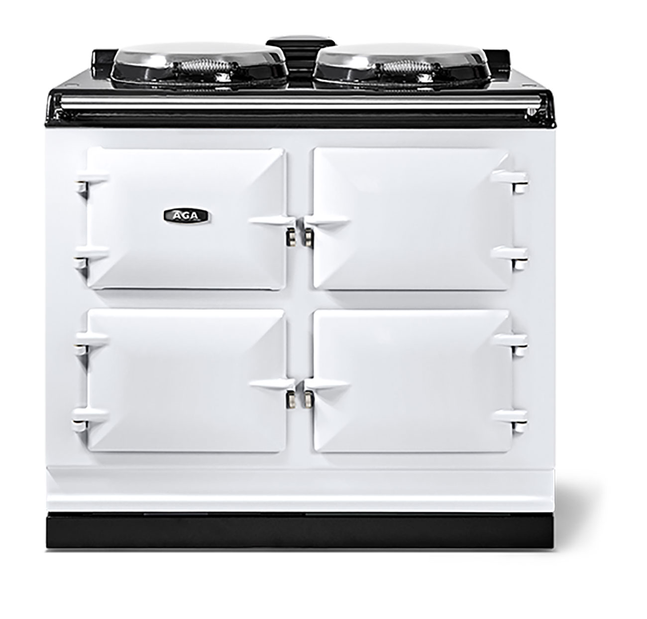 AGA eR7 100 Classic Cast Iron electric Range White - AER7339WHT
