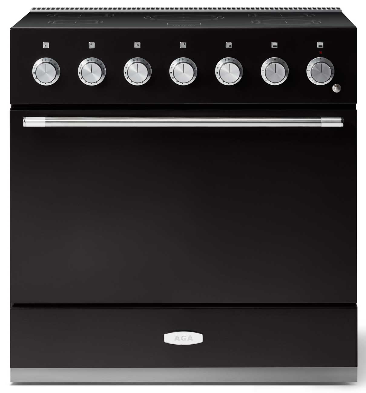 AGA Mercury Induction Range 36-Inch in Matte Black - AMC36INMBL | Abt