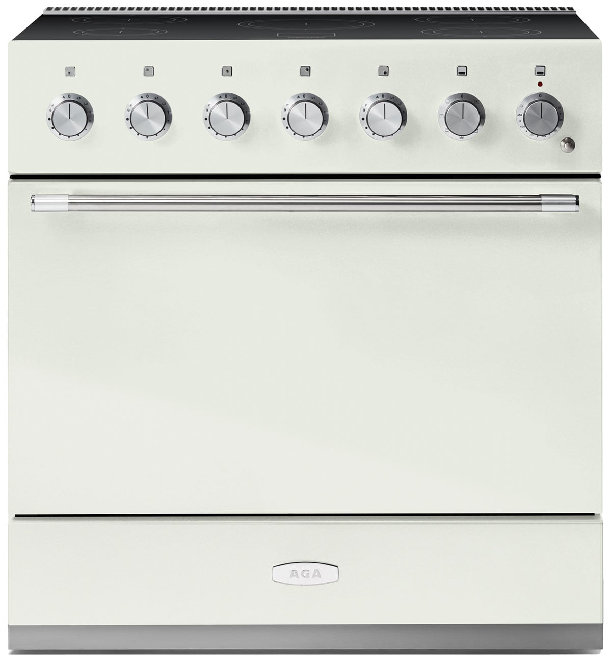 AGA Mercury Induction Range 36-Inch in White - AMC36INWHT | Abt